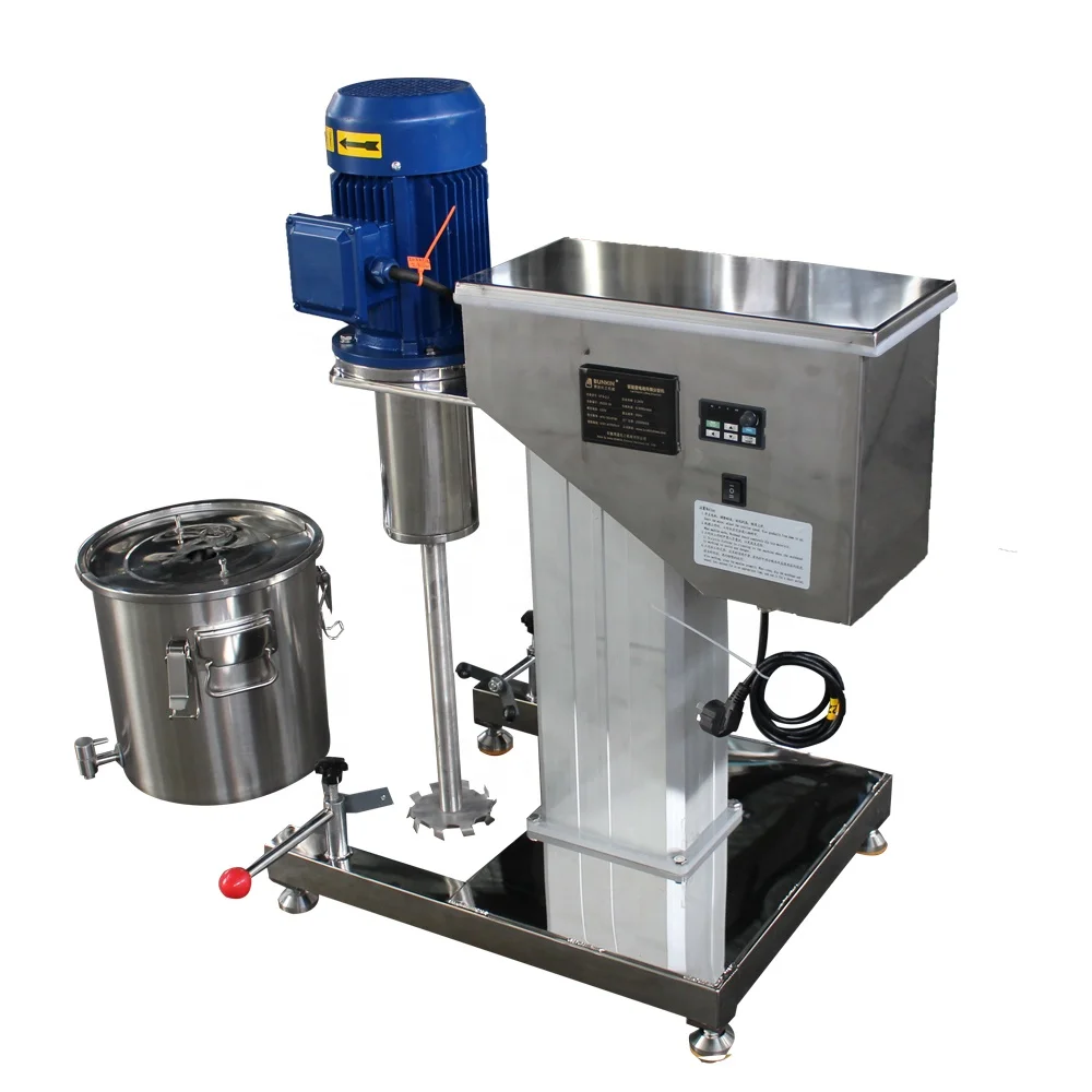 Overhead Stirrer With High Shear Disperser Mixer Cowles Disc Impeller ...