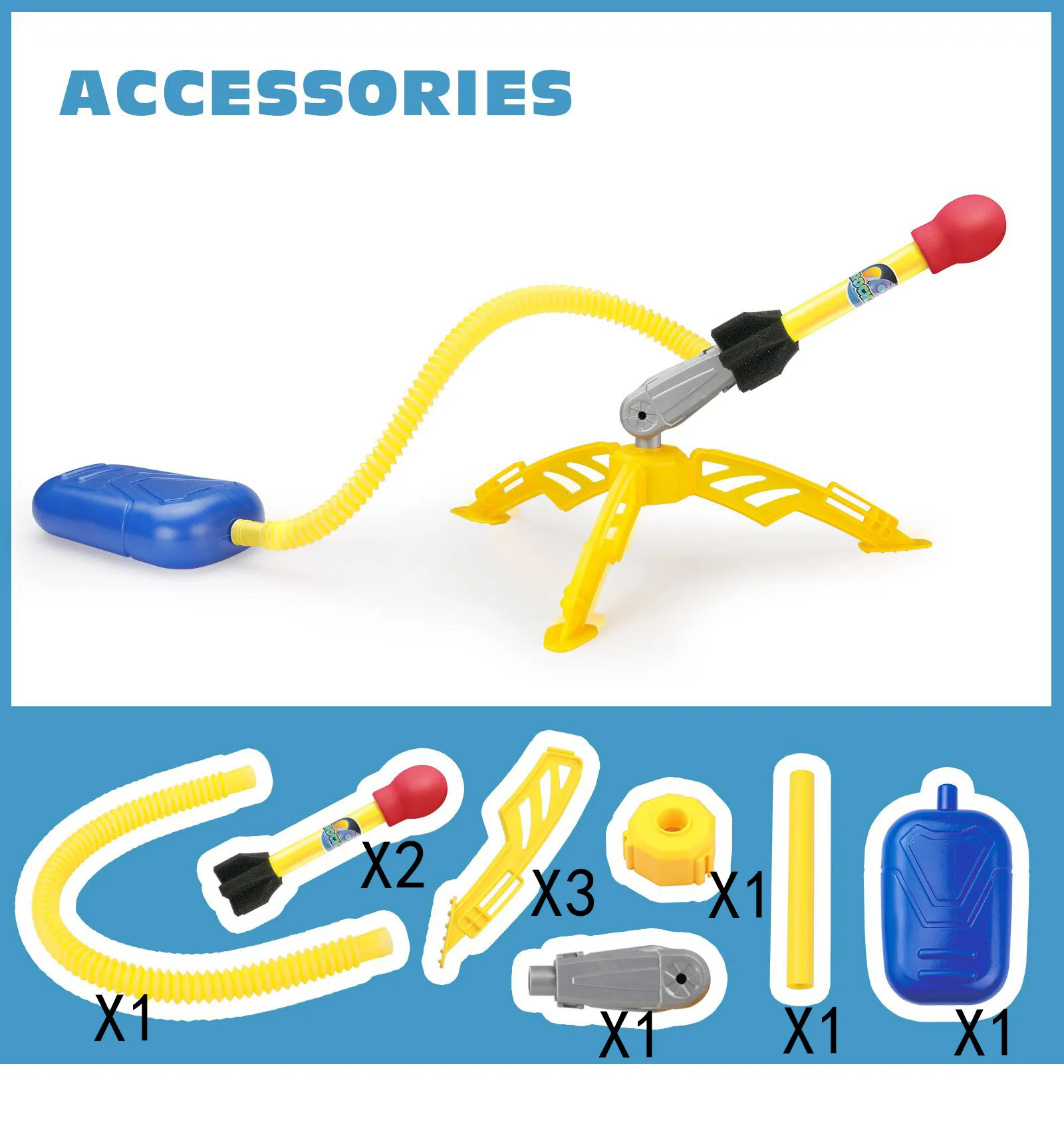 Children's Feet On Plastic Bazooka Pressure Pneumatic Outdoor Sports ...