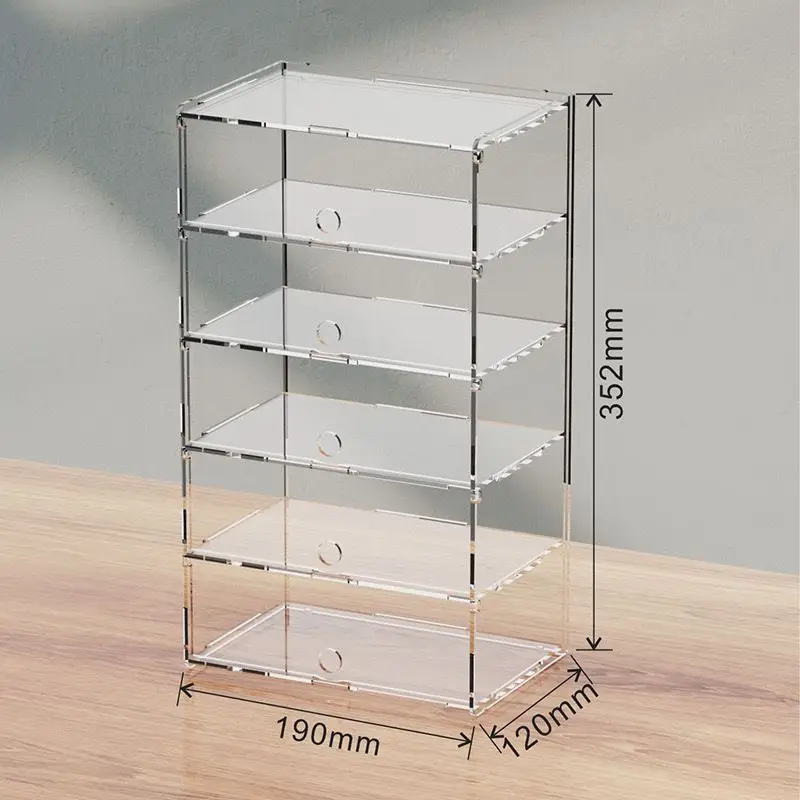 Clear Plastic 1/18 Plastic Model Display case 1/24 Doll Display case 1/ ...