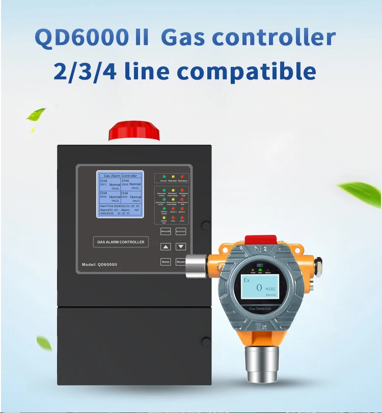 QD6000 II Addressable Fire Alarm Control Panel Gas Control Panel ...