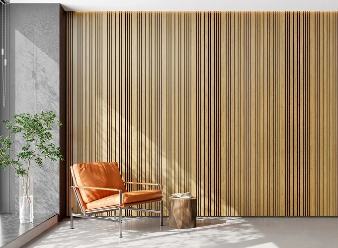 Curved Bamboo Fire Proof Grille Screen for Villa Ceilings