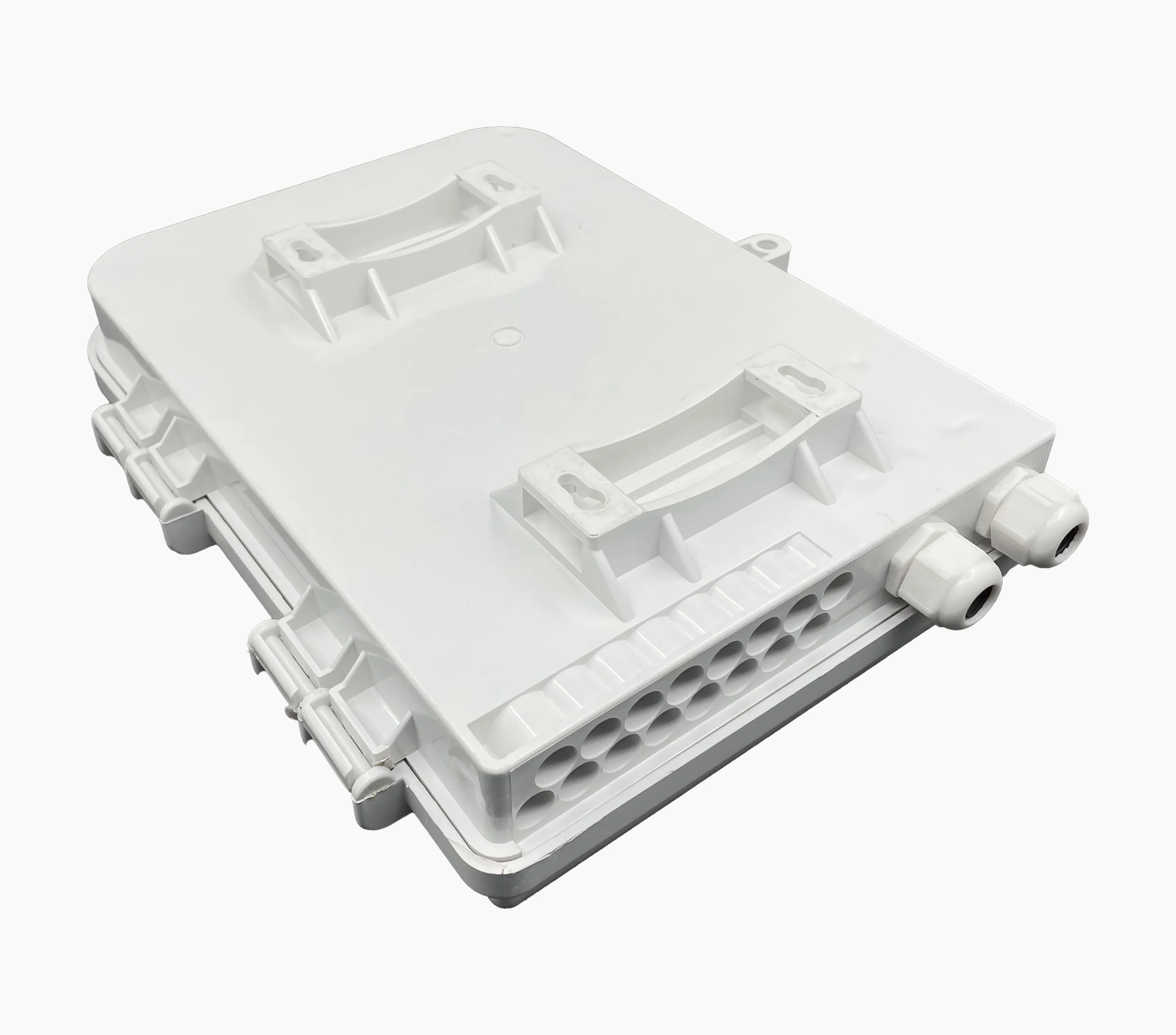 Ftth Box 16 Core Wall-mount And Pole Mounted Outdoor 16 Ports Fiber ...