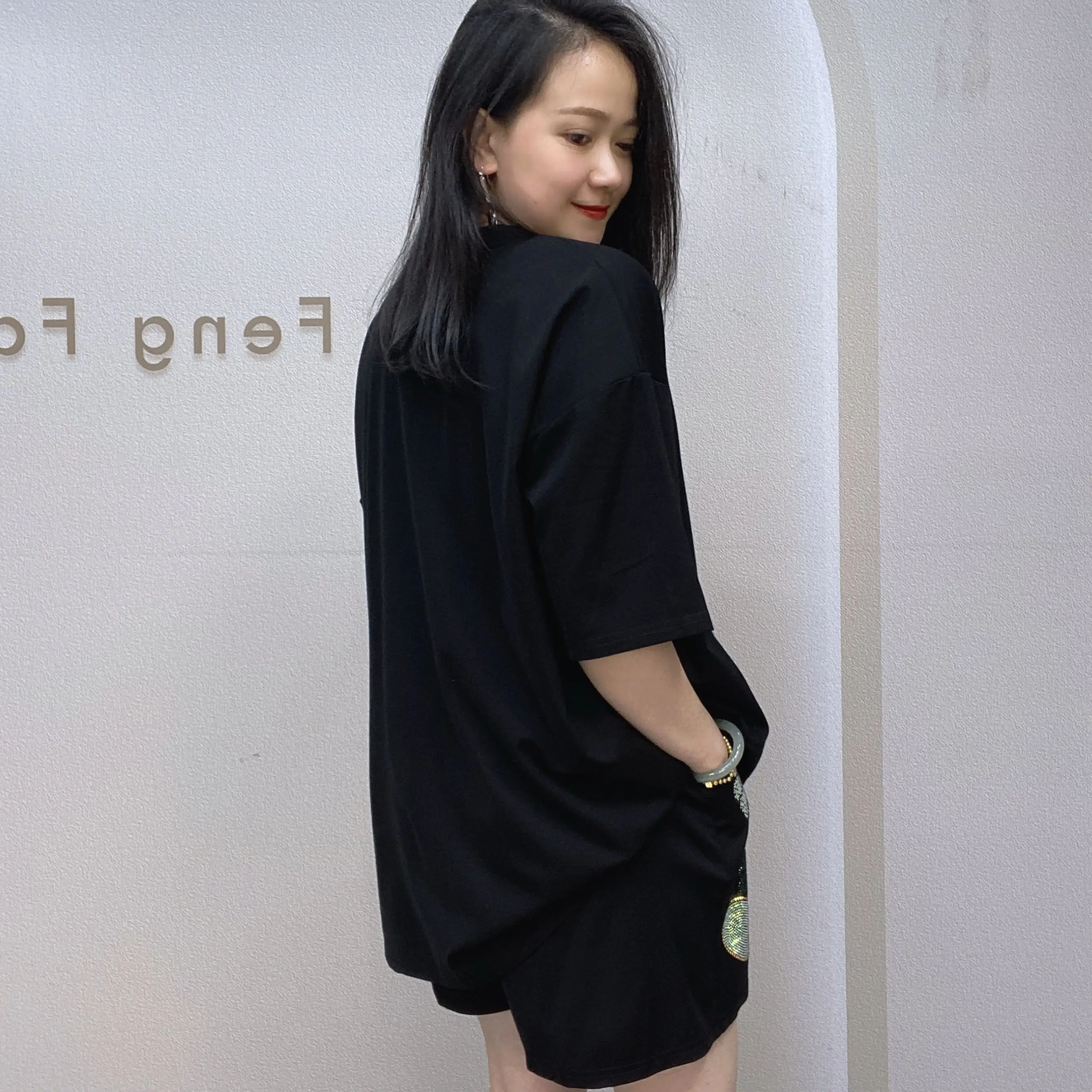 New Summer Two Piece Shorts Sets For Women Short-sleeved T Shirt Casual ...