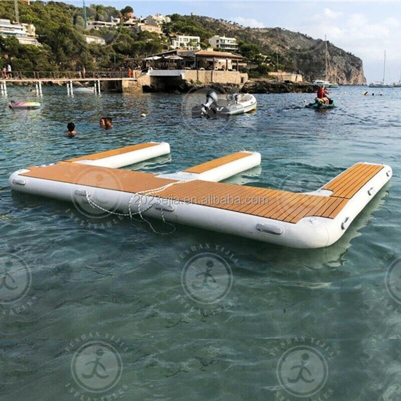 New Design Water Floating Inflatable Floating Dock Pool Loungers Mat ...