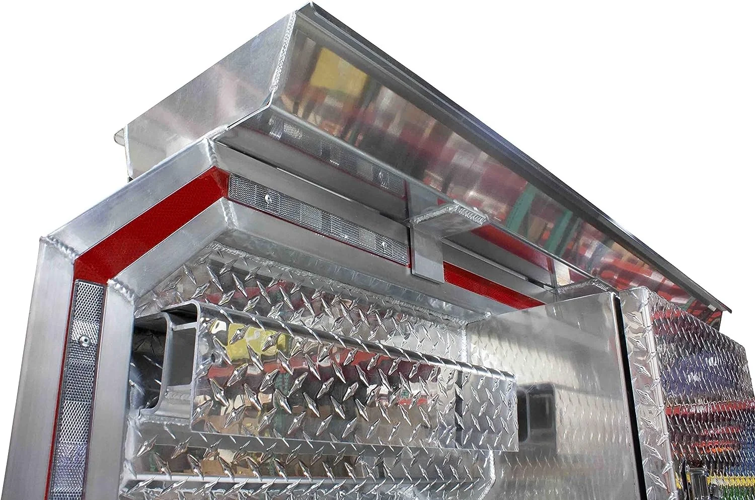 68 X 80 Inch Cab Rack With Full Tray Aluminum Semi Truck Headache Racks ...
