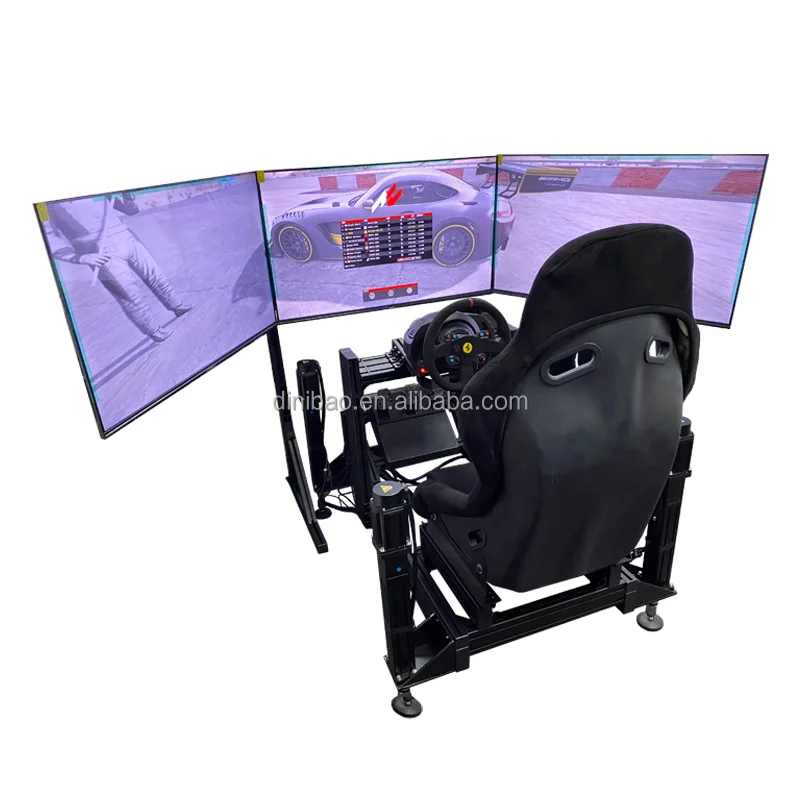 Dinibao Dynamic 4 DOF Three Screen Dynamic Motion Racing Car Driving ...