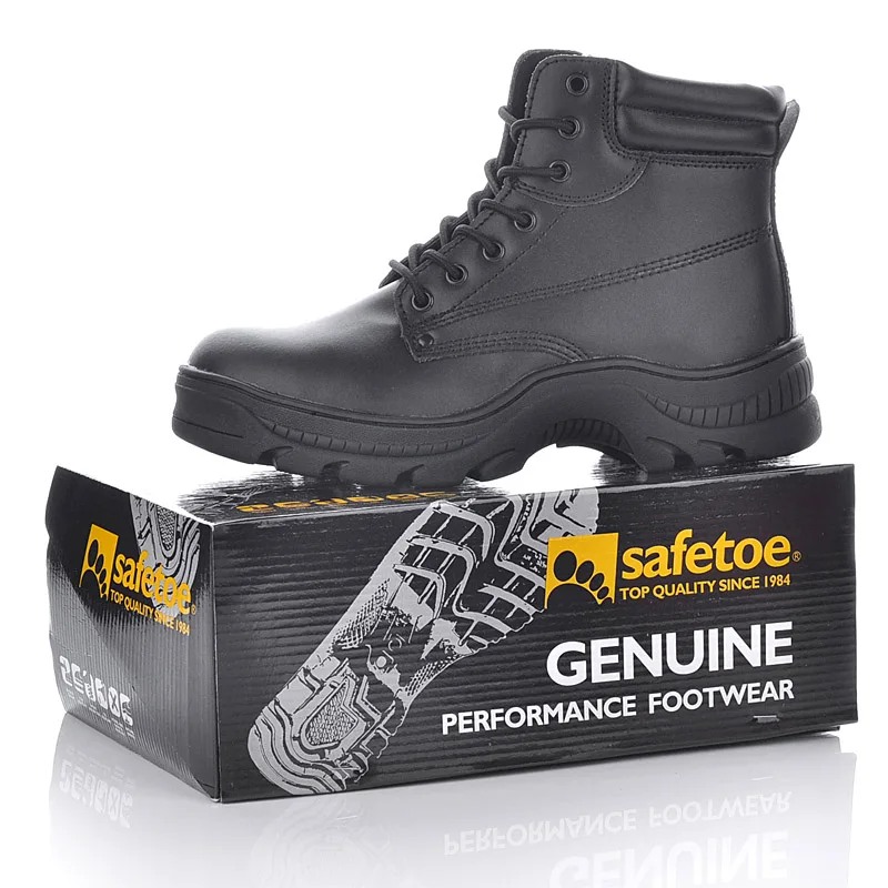 Rubber Sole Mining Safety Shoes - Durable & Comfortable