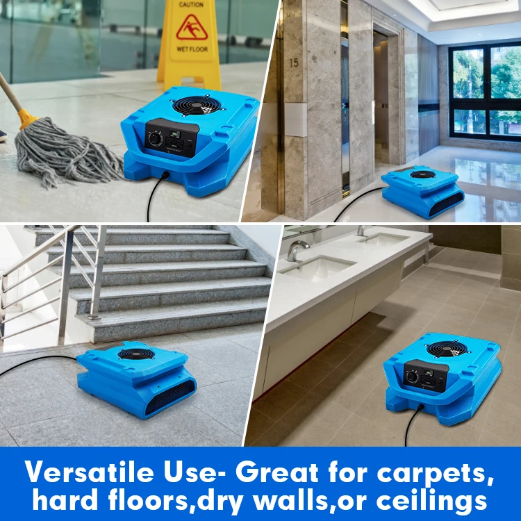 China Stackable Carpet Floor Blower Dryer Water Damage Restoration Flat ...