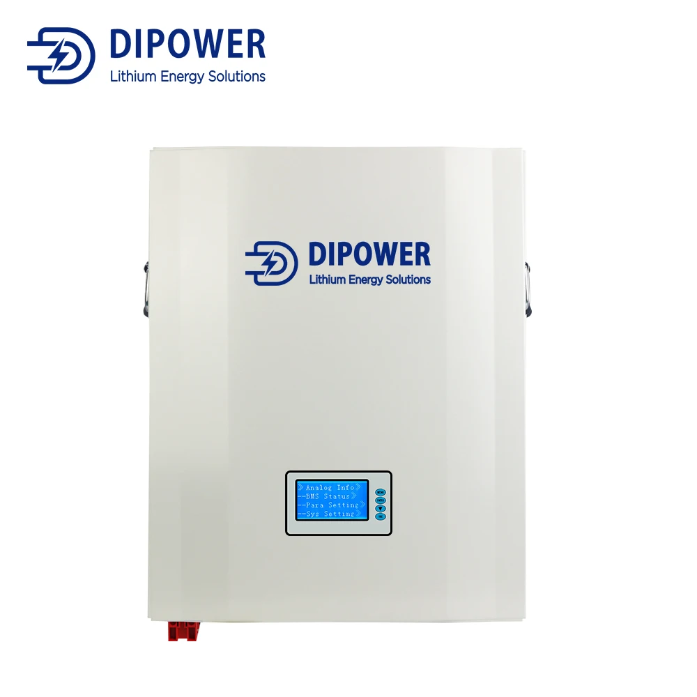 DIPOWER 100Ah/200Ah LiFePO4 Solar Hybrid Inverter Battery Pack for ...