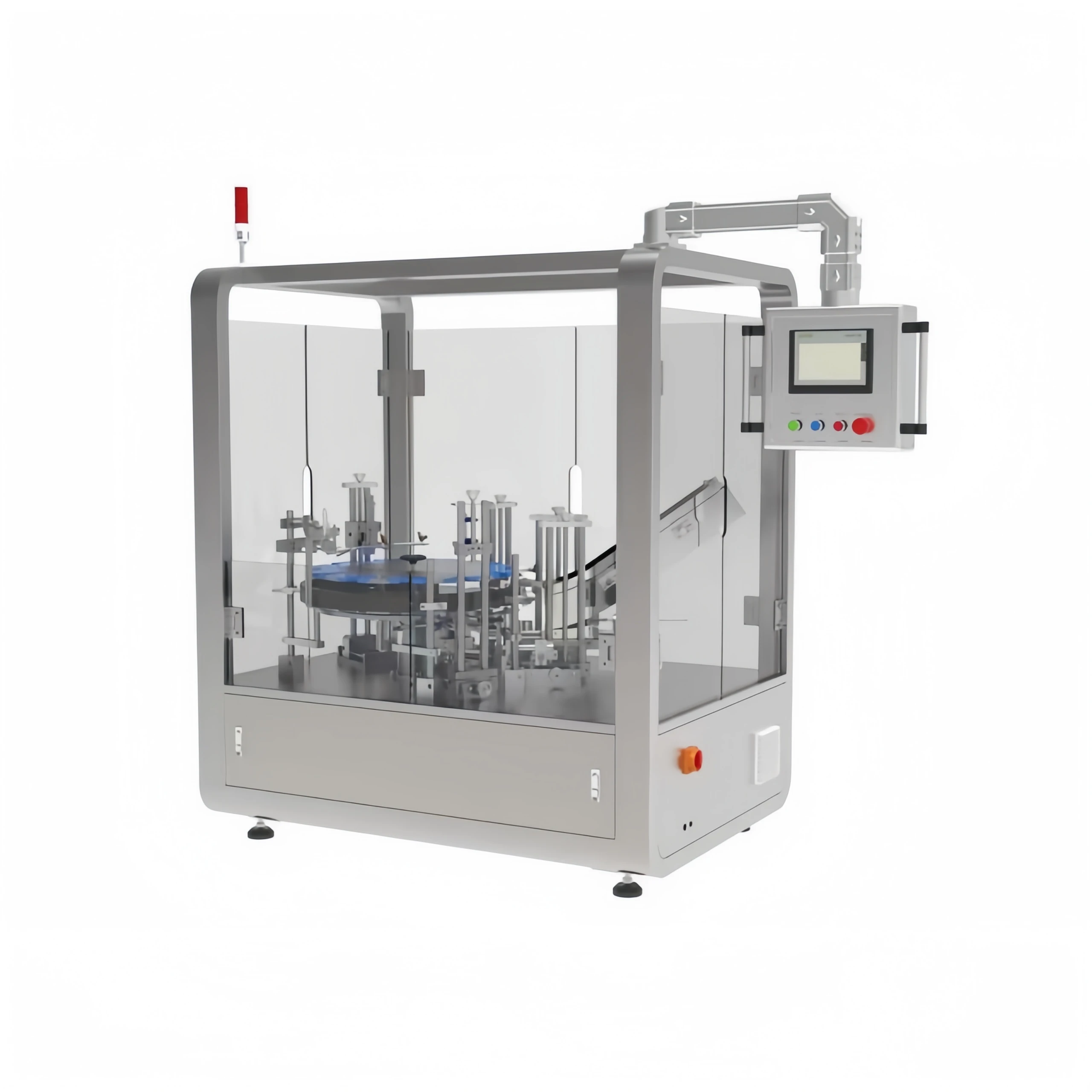 Tes Automatic Vertical Rotary Box Packaging Machine Bottle Carton ...