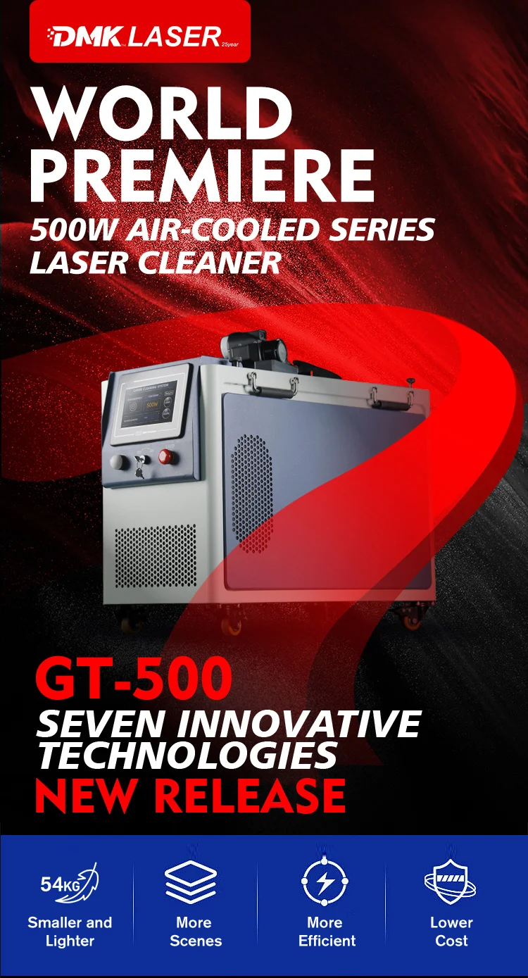 DMK GT-500 Pulse Laser Cleaning Machine - Efficient & Green