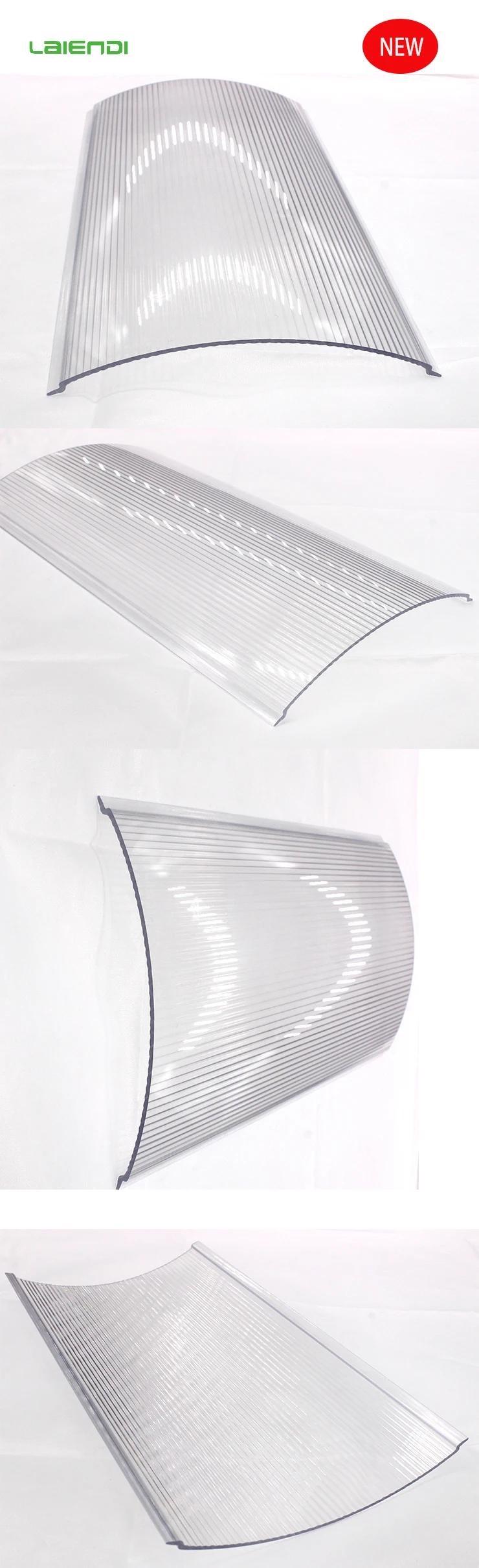 Mounted Ceiling Led Batten Flat Tube Aluminum Pc Cover Led Strip Light ...