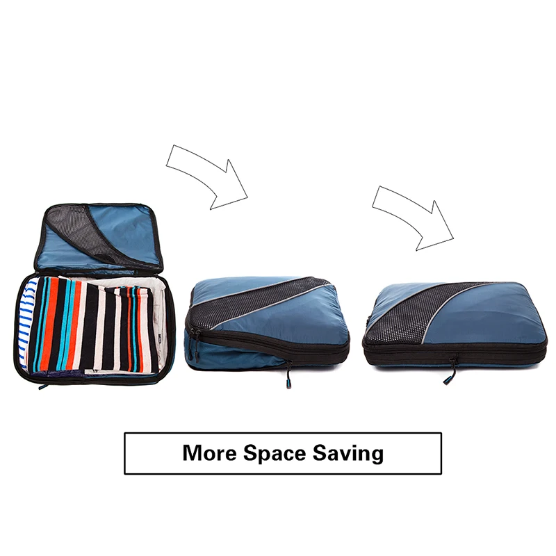 4pcs Compression Packing Bag For Travel Double Capacity Design,Packing ...