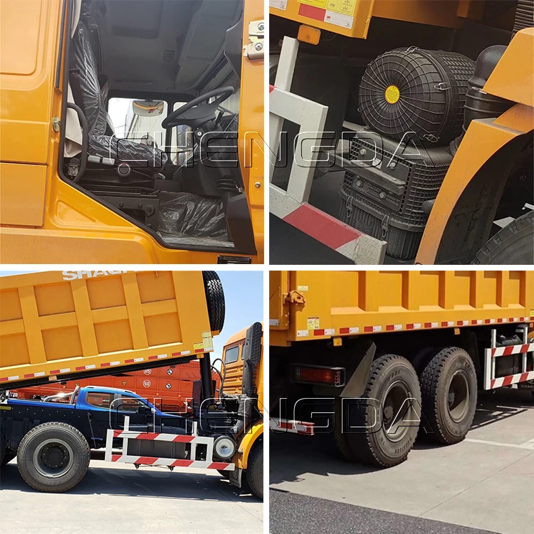 Shacman F3000 380hp Weichai Engine Shacman Tipper 6*4 30ton Used Dump ...