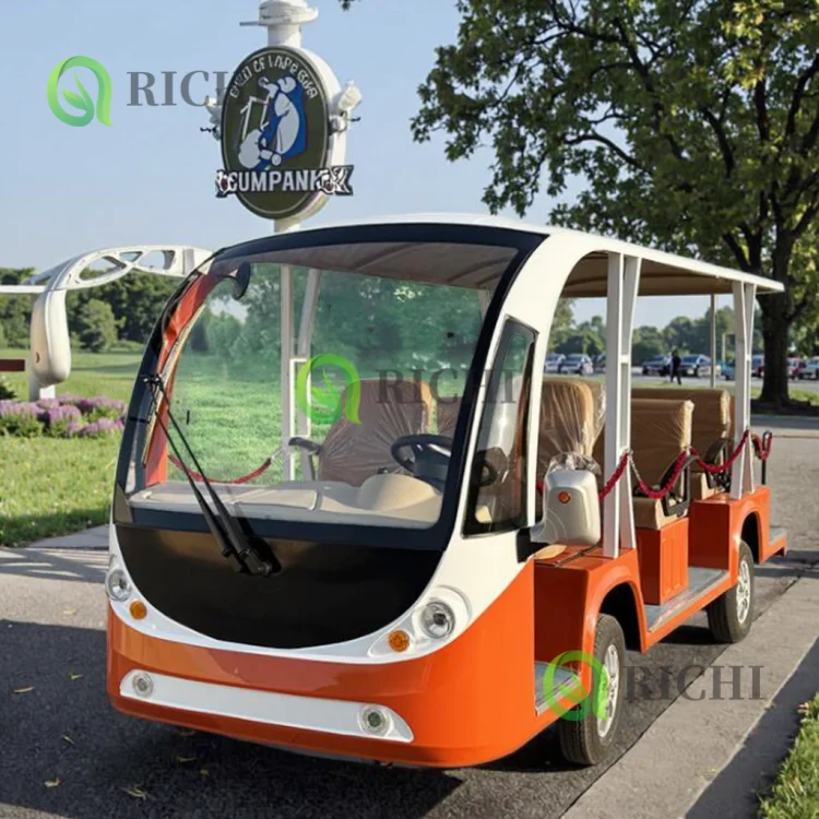 New Arrival Modern Style Electric Bus 14 Seater Without Doors Coaches ...