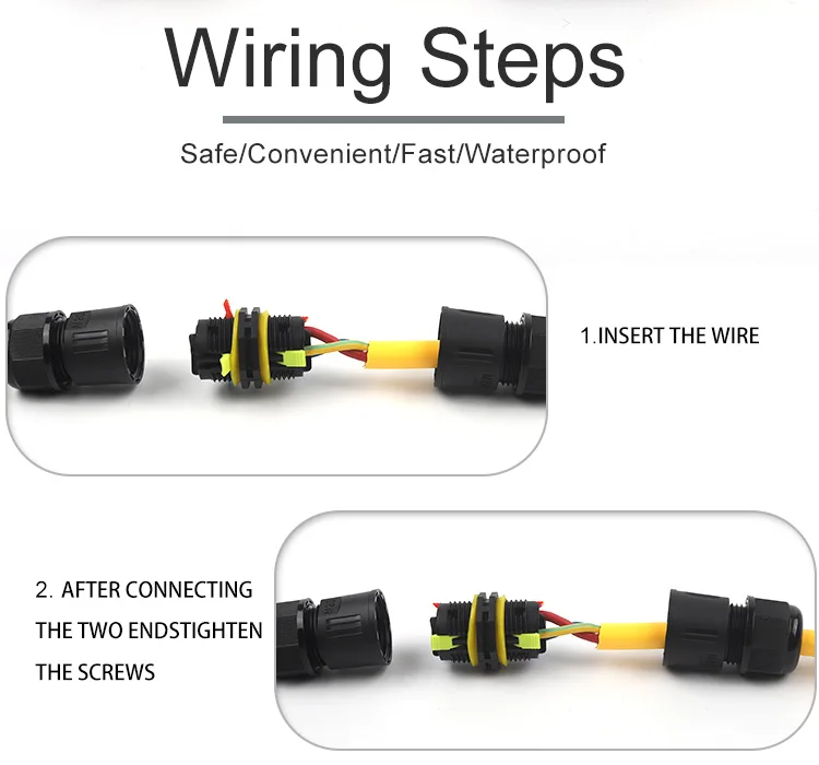 M20 IP68 Quick Terminal Adapter Wire Connectors Electrical Cable ...