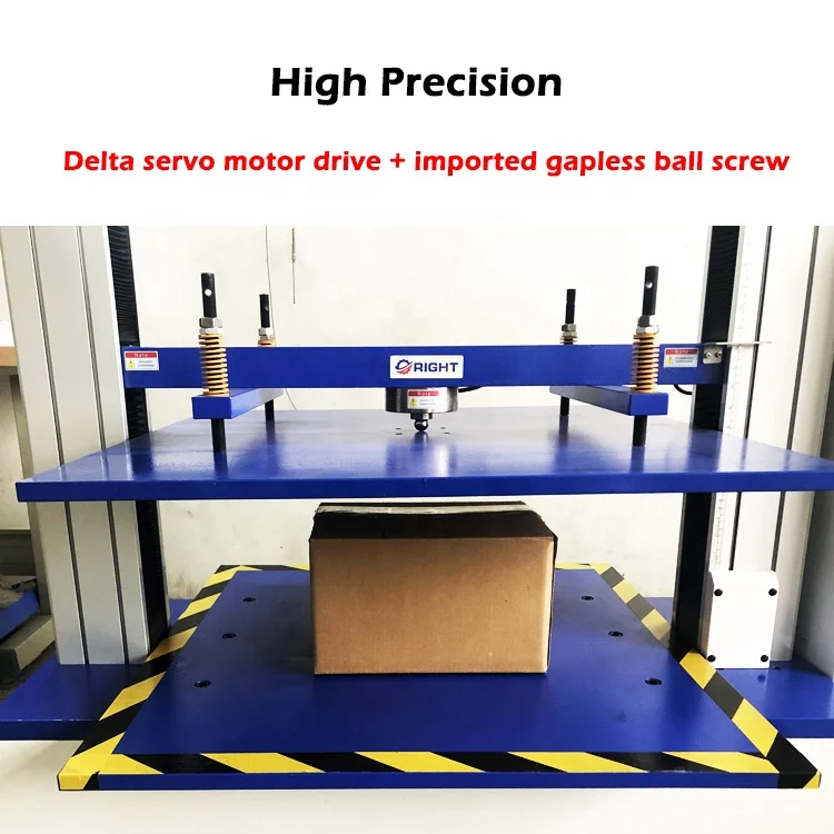 Digital BCT Corrugated Carton Box Compression Testing Machine