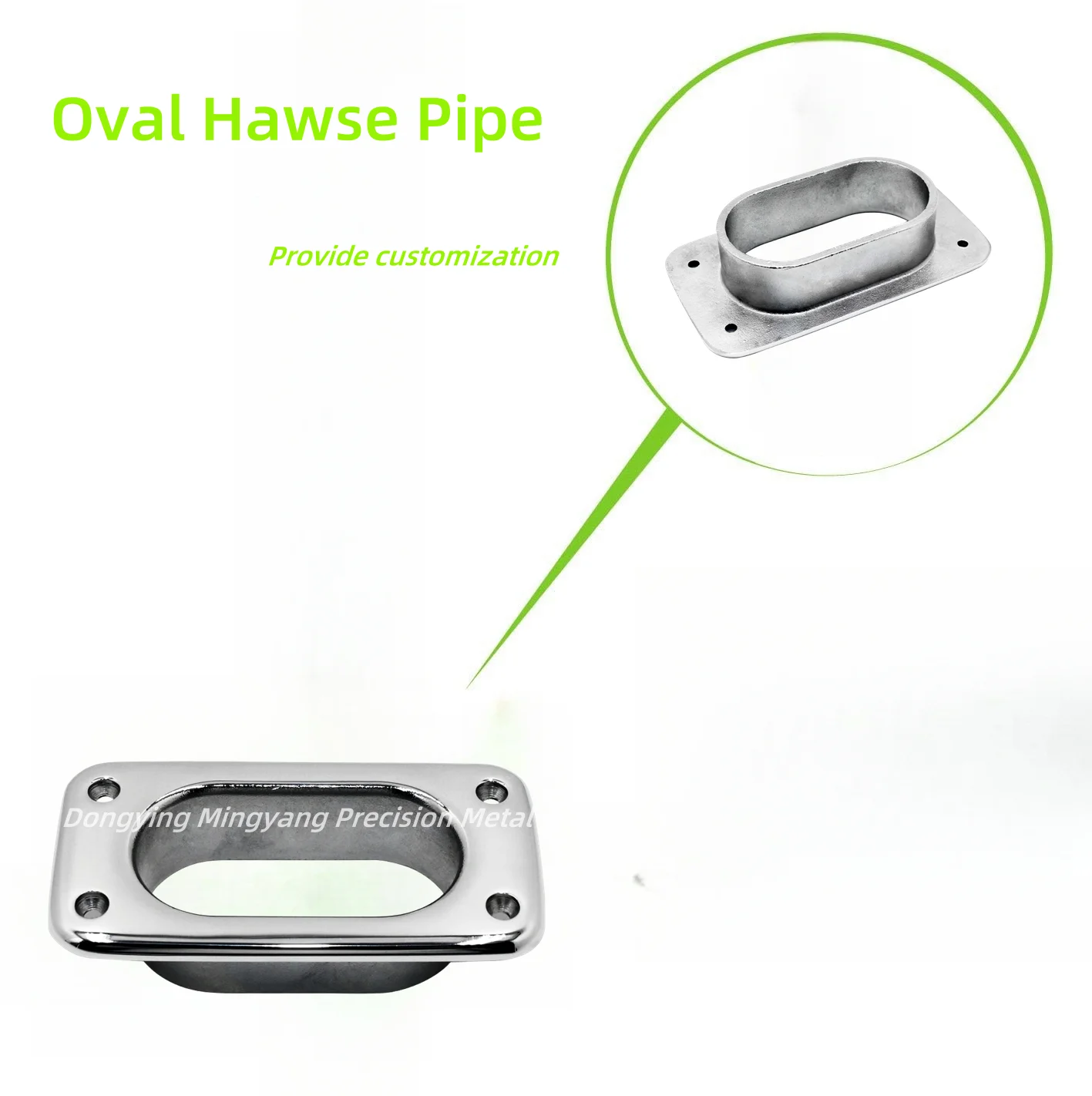 Oval Anchor Chain Fairlead Hawse Pipe with Roller Fairleads and ...