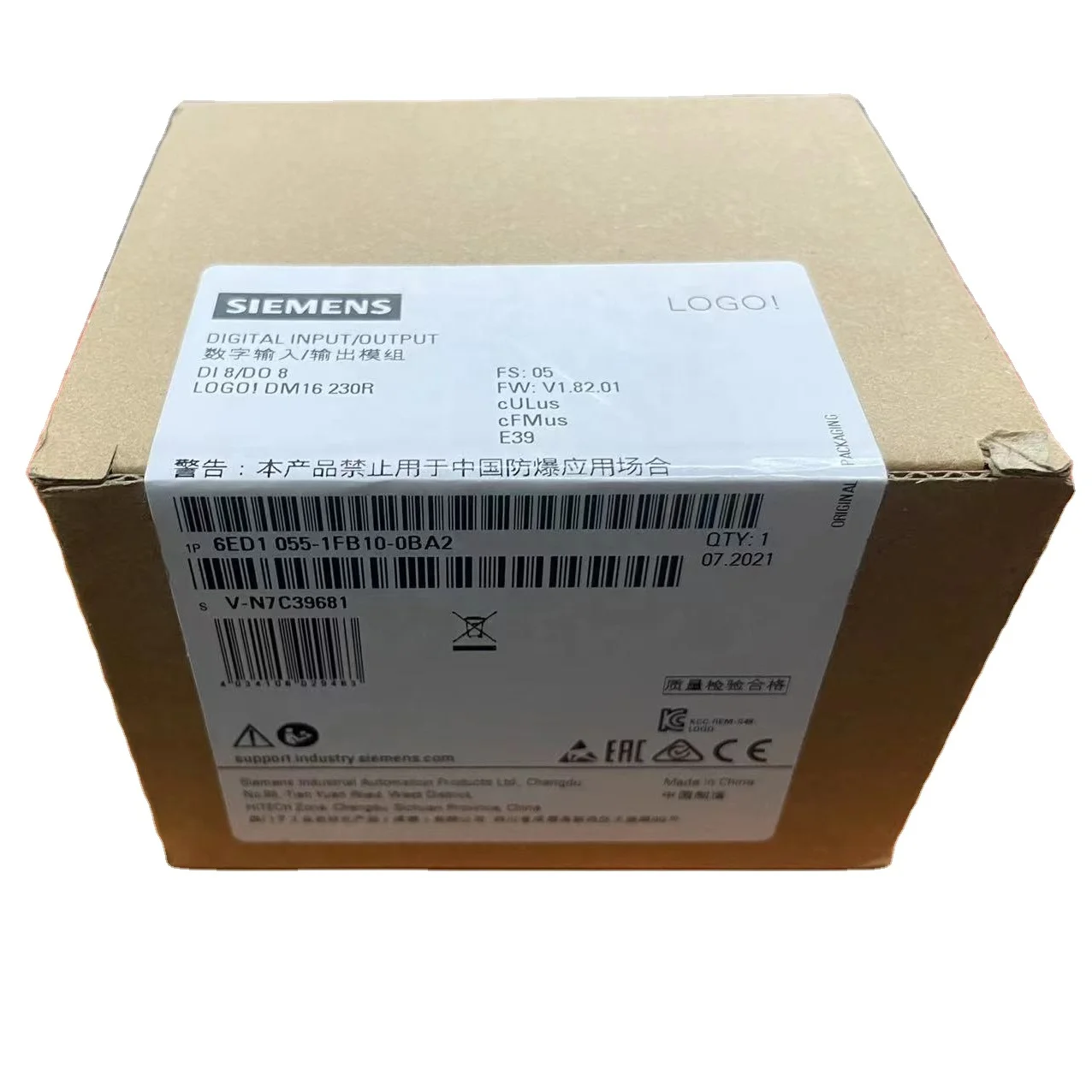 Siemens PLC LOGO! DM 230R - 8 Expansion Modules Digital I/O