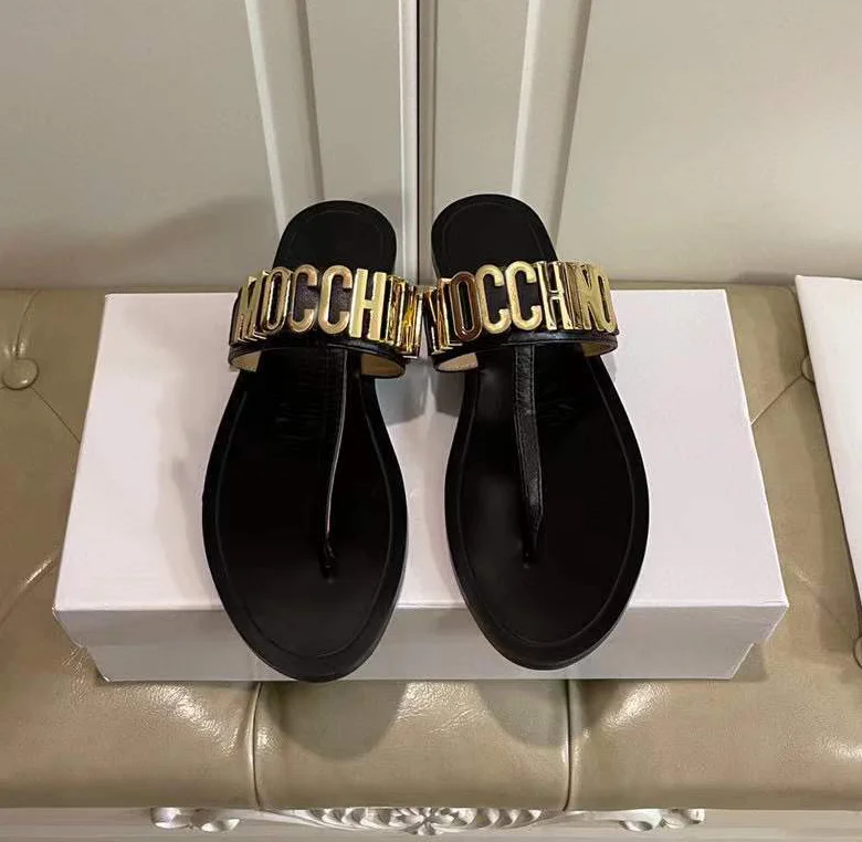 Wholesale Fashion Open Toe Footwear Beach Flat Leather Luxury Designer ...