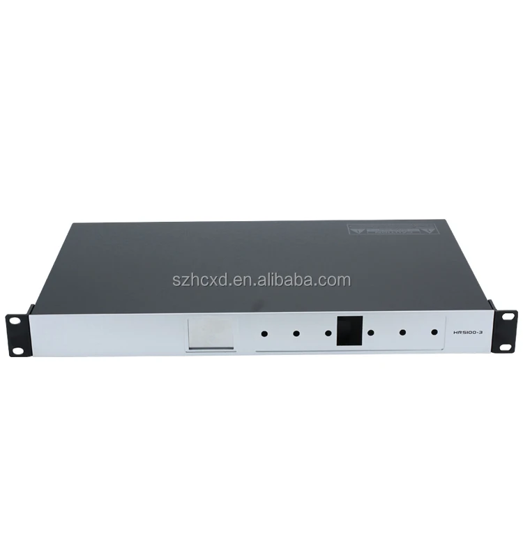 1u Rack Mount Black Color Surface Anodizing For Electronic Projects ...