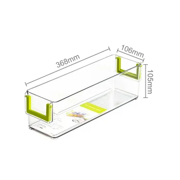 Clear Pull-out Plastic Stacking Soda Can Dispenser Rack With Handle For ...