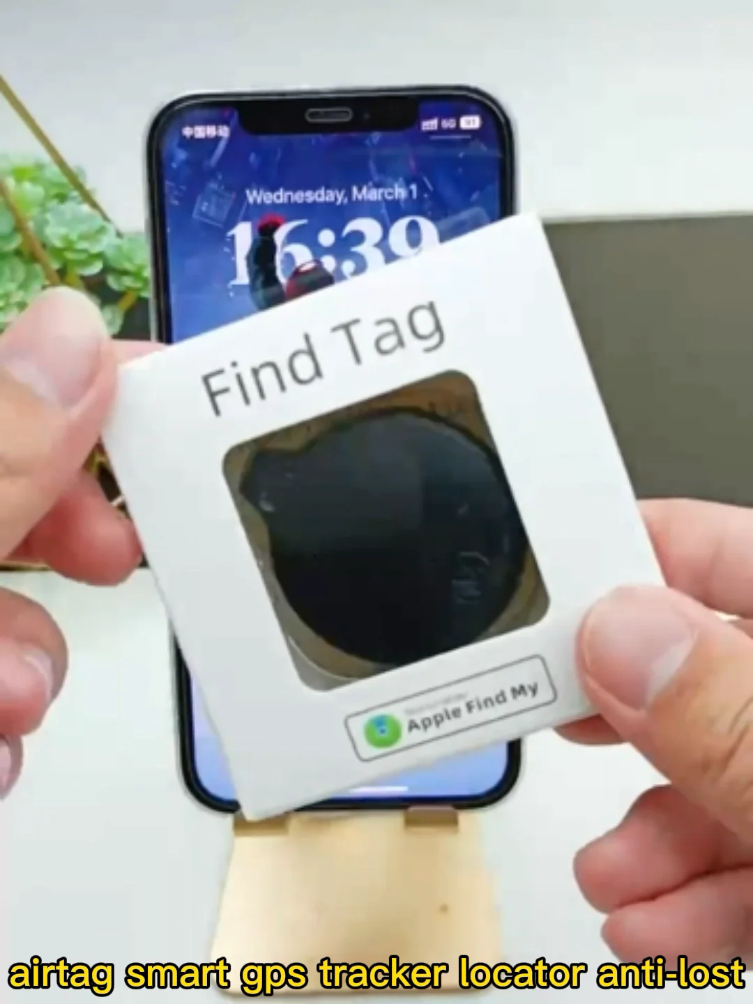 Airtag Mini Gps Tracker Anti Lost Tracking Device Smart Air Tag Key ...