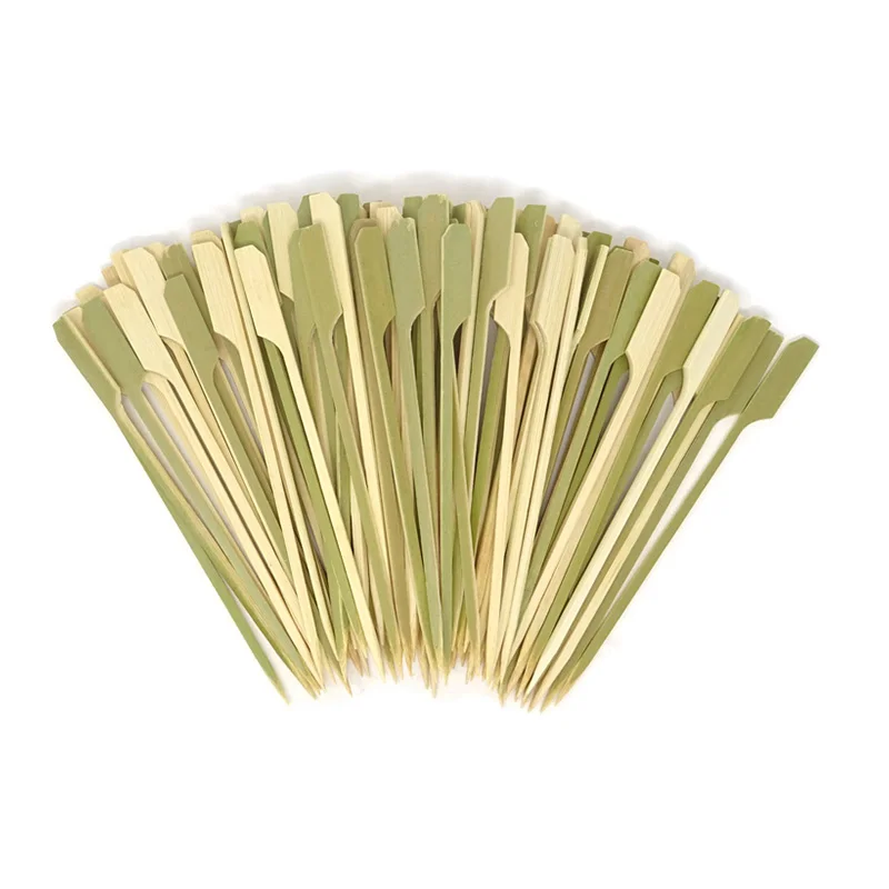 Haddle Skewer Teppo Skewer Flat Wholesale Grilling Kabob Bamboo Stamped ...