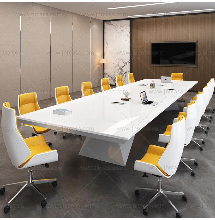 Modern Conference Room Desk Office Furniture Luxurious Rectangular ...