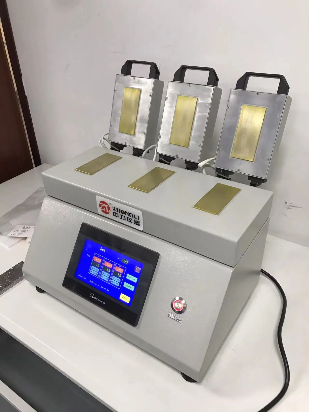 JIS L0854 AATCC Ironing Fabric Color Fastness Tester