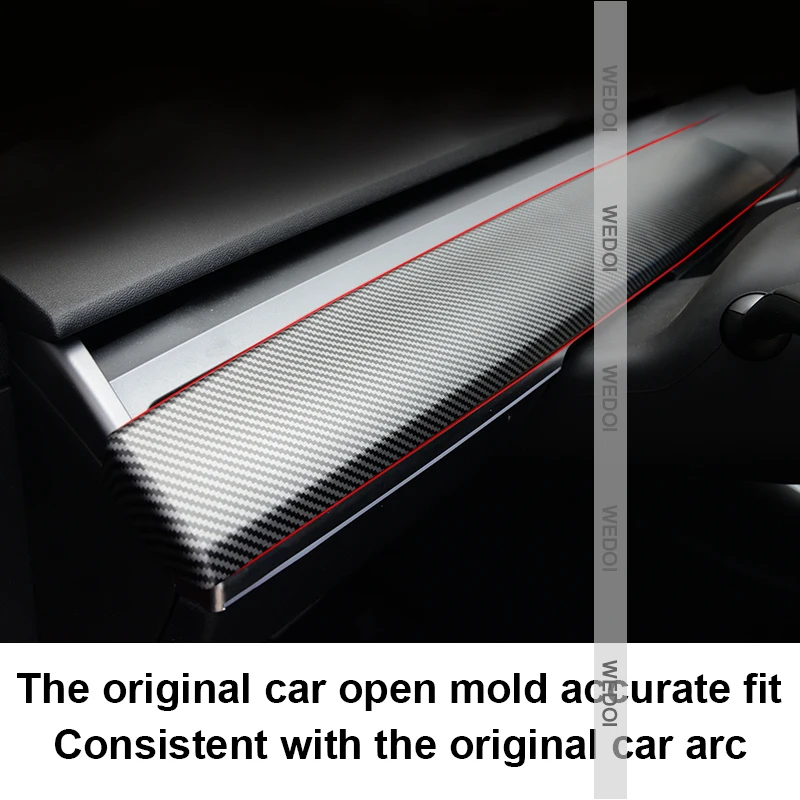 New Dashboard Cover Wrap For Tesla Model 3 Model Y Dash Cover Wrap Cap ...