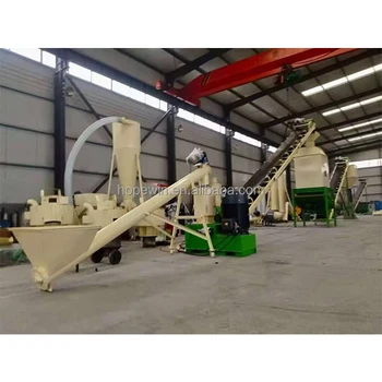 Wheat Straw Fertilizer Pellet Machine Production Line,Sawdust ...
