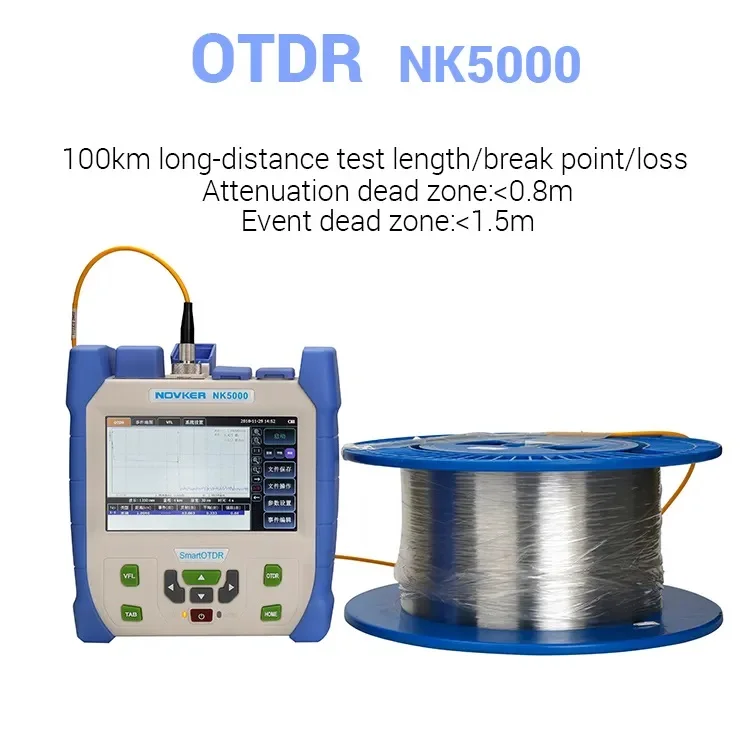 Nk5000 Otdr Reflektometer Deviser Otdr Tester Single Mode Micro Machine ...