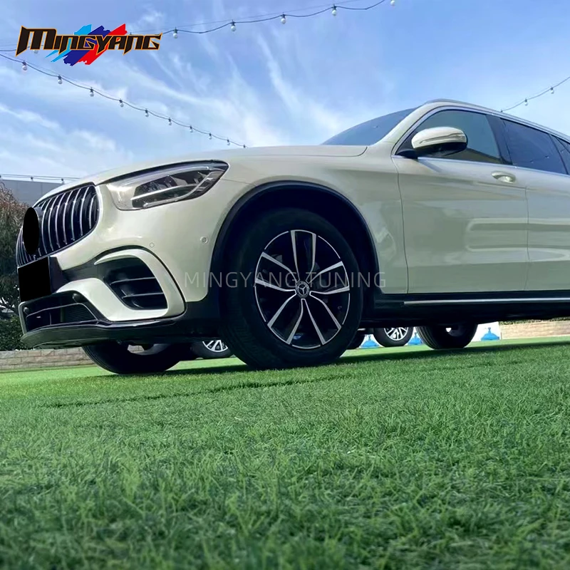 Upgrade Kit Car Bumper Bodykit for BENZ GLC 20-22Y X253 to GLC 63 Body ...