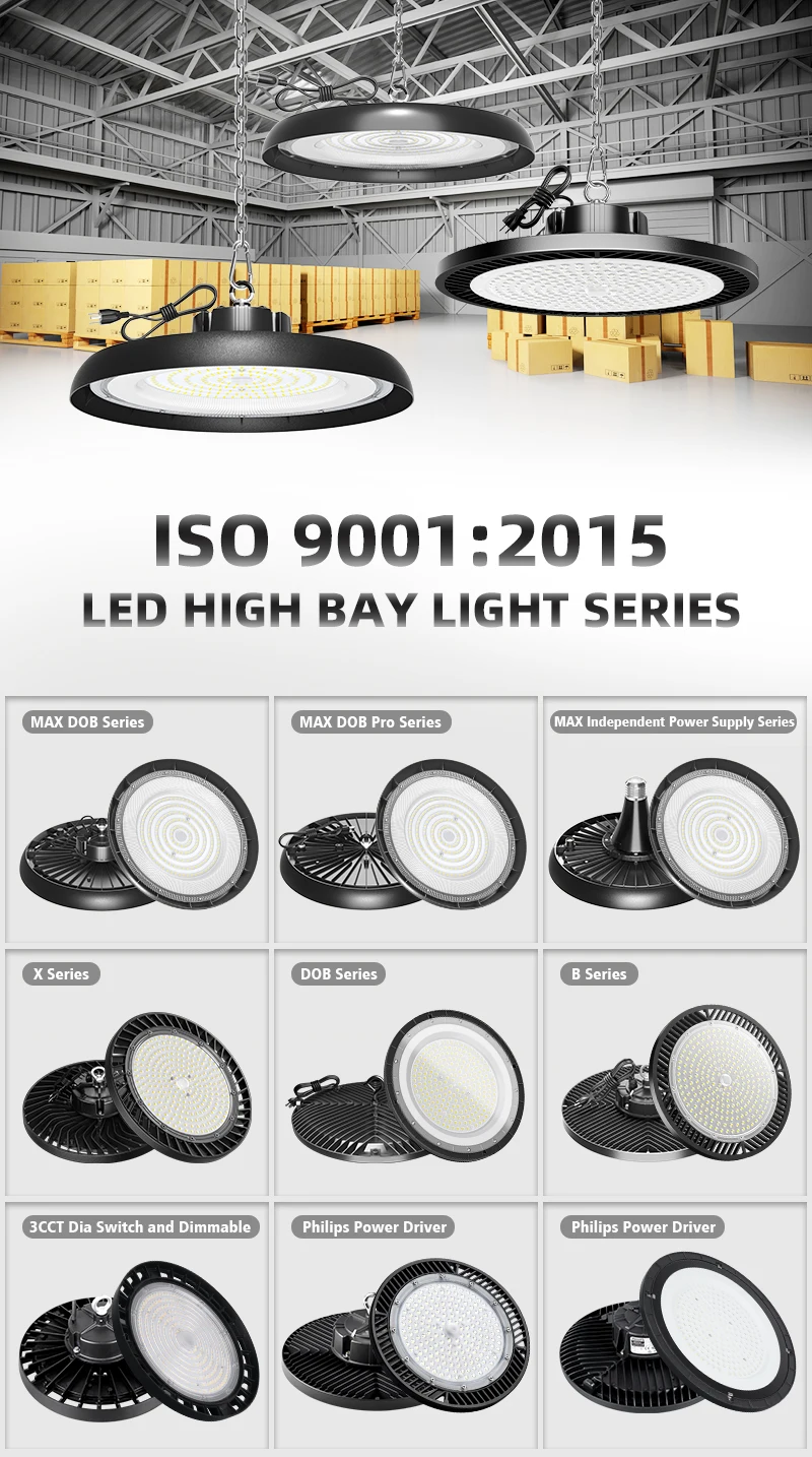 Commercial Industrial Lighting 100W 150W 200W IP65 Round UFO Led High ...