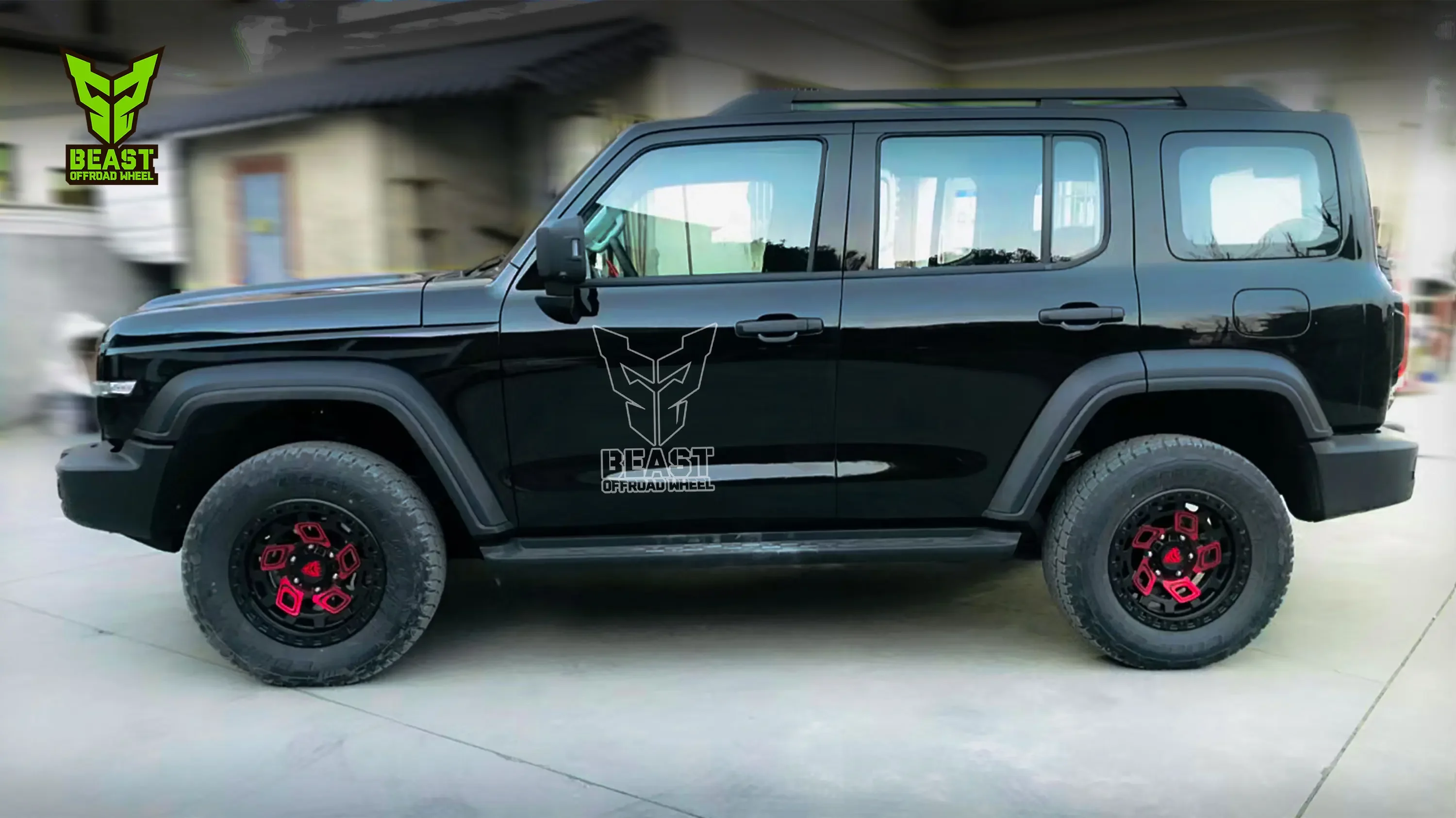 20 Inch 12j Off Road Rims Customization Beast Negative Offset -44 ...