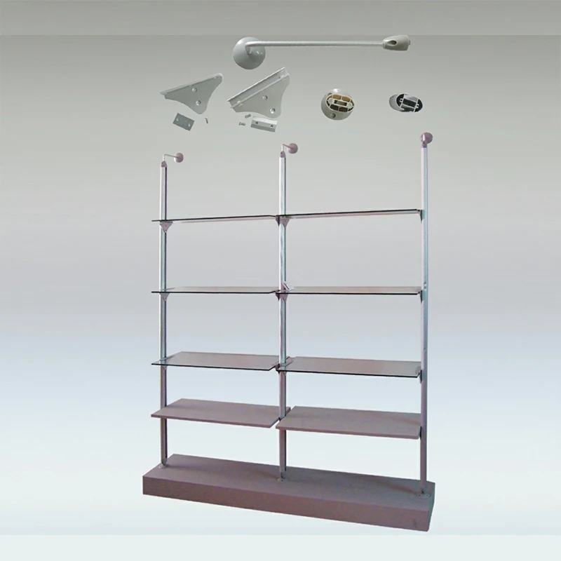 Lockable Aluminum Glass Display Case With Adjustable Shelves Design ...