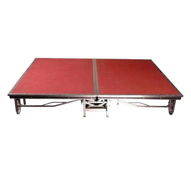 Alibaba.com: Aluminum Stage Hotel Metal Mobile Stage Foldable Portable ...