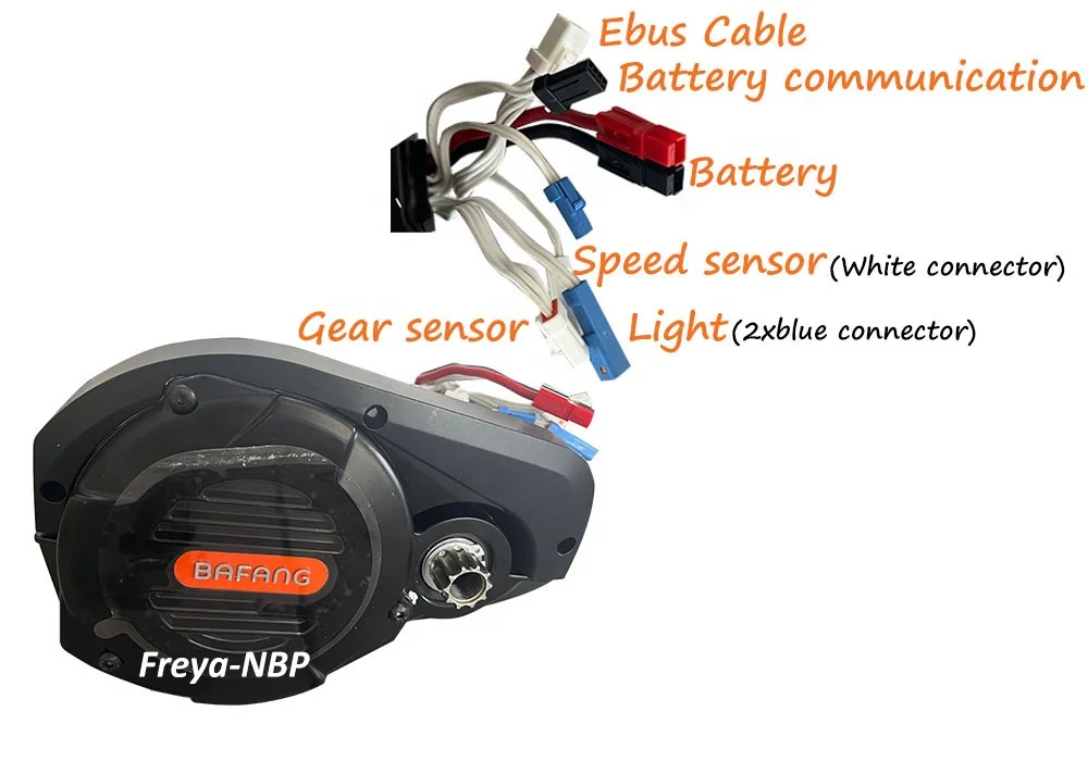 Bafang Ultra G510 Ebike Central Motor Kit CAN UART 48V 52V 1000w EMTB Electric Mountain Bicycle ...