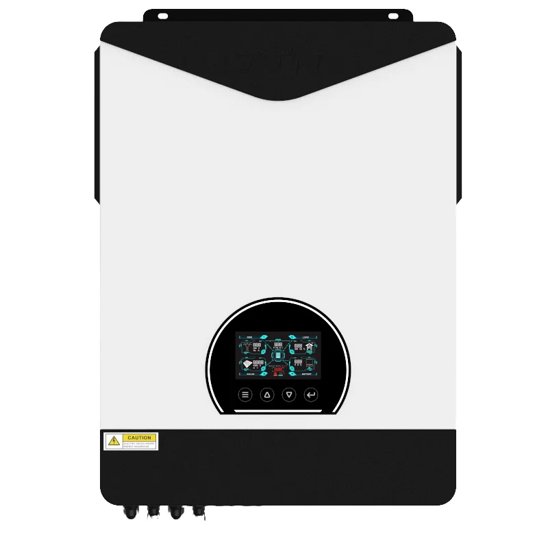 Hybrid Central Inverter 5kW Three Phase 8.6-11kWh Solar System 97.6% ...
