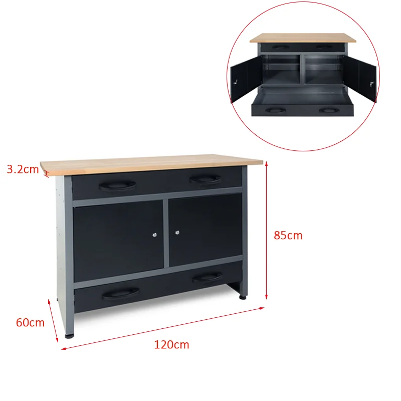 Factory Workshop Tool Cabinet Organizer - Adjustable & Durable