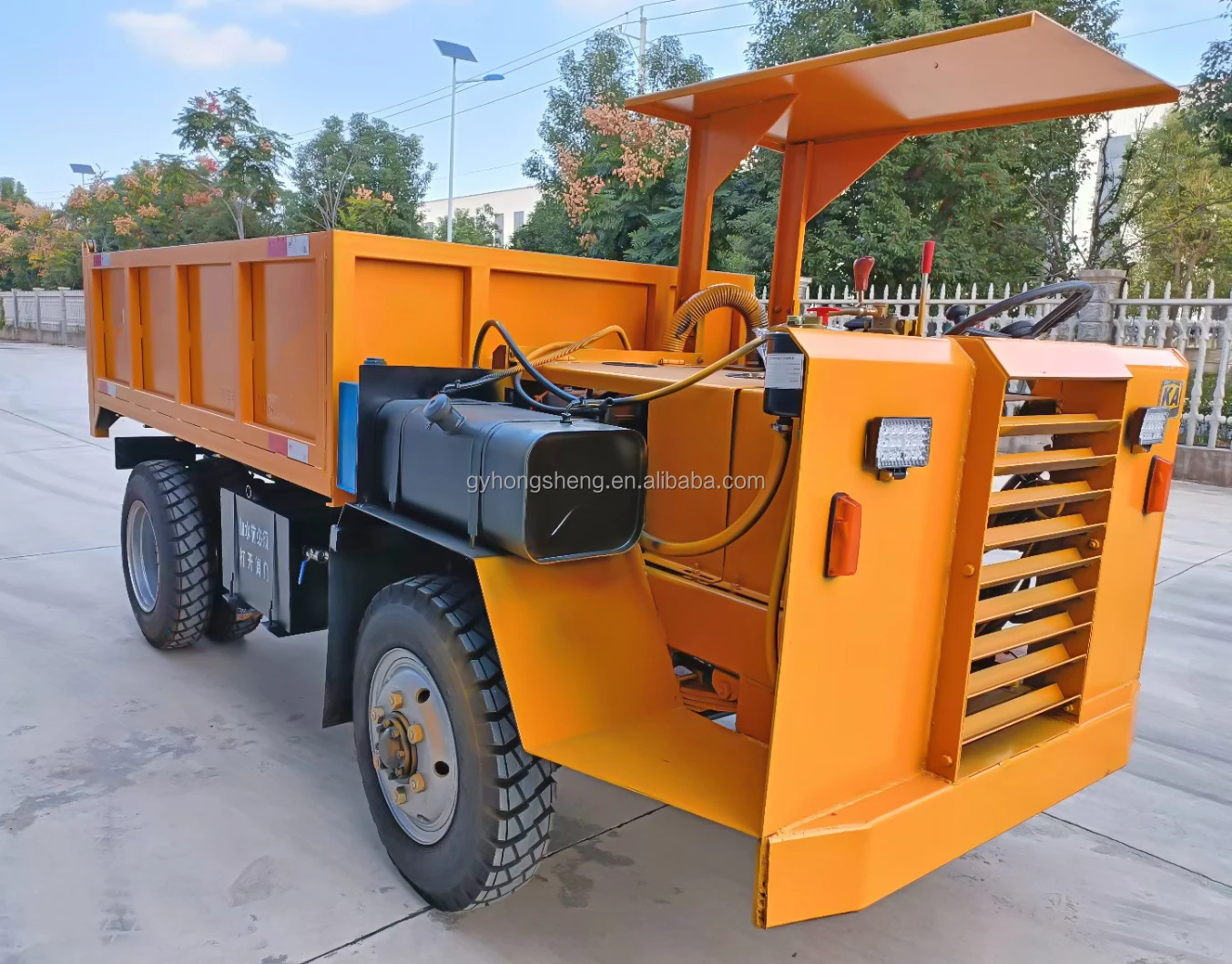 4x4 Diesel Truck 5 Tons Mine Underground Dump Trucks Four Wheel diesel ...