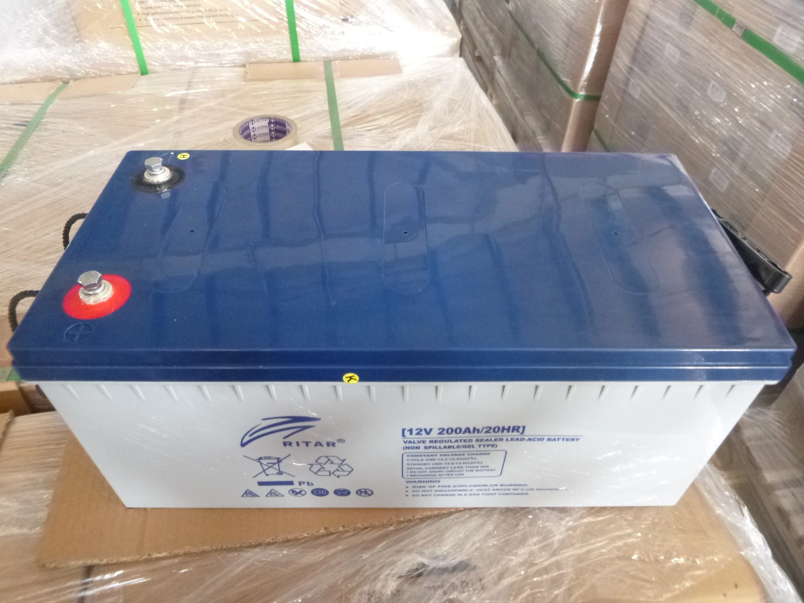 Alibaba.com: Ritar 12V 100-400Ah Deep Cycle AGM Solar Energy Battery ...