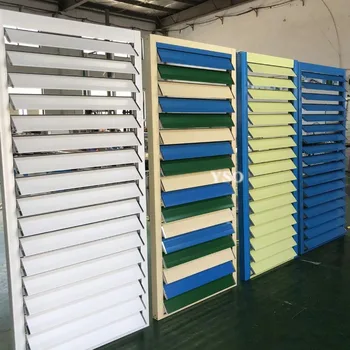 Aluminum Shutters And Automatic Louvers For Windows Doors Patios ...