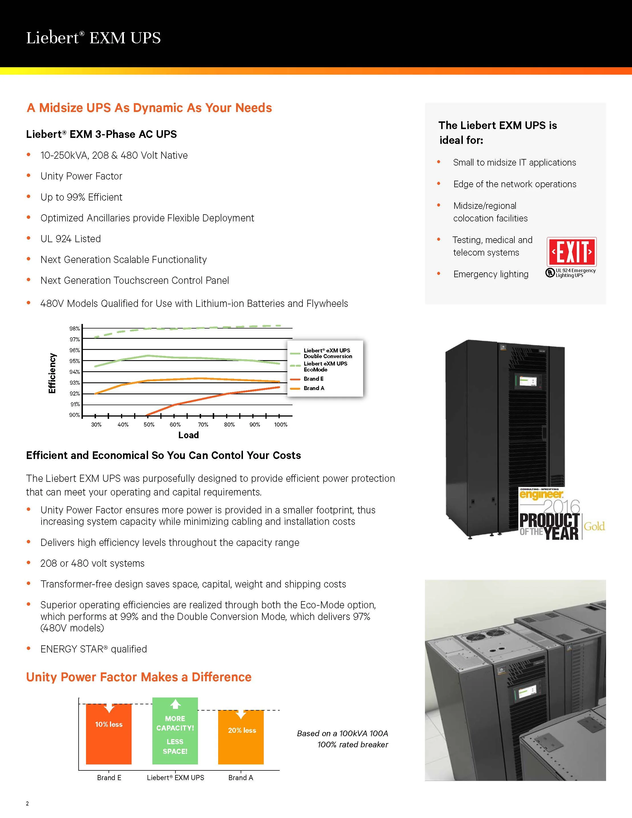 Vertiv Liebert EXM2 UPS - Reliable Power for Data Centers