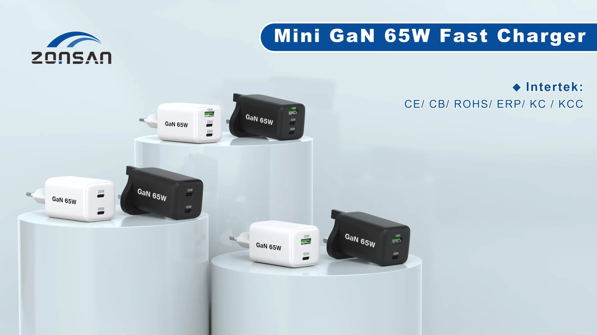 Family Design Pd Qc Pps 65w Gan Charger Usb C Fast Charging Phone ...