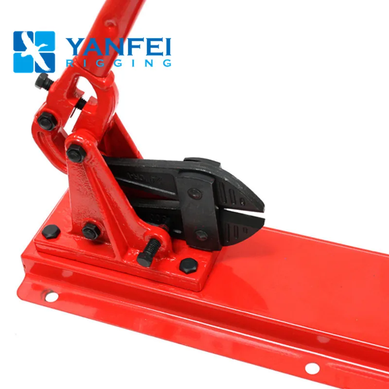 24" Handle Wire Rope Crimper Multi-function Swaging Tool Bench Type ...