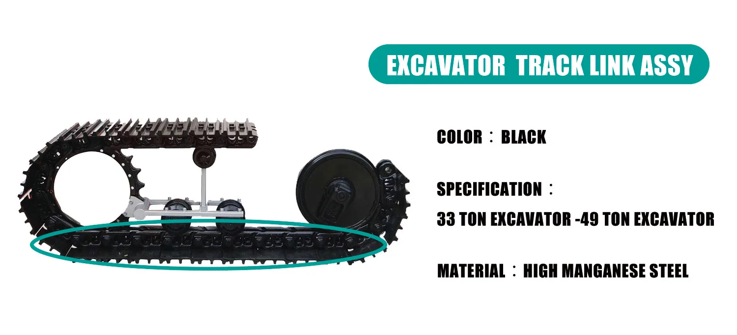 2023 Factory-supplied Track Chain Track Link For 12-27t Excavator - Buy ...