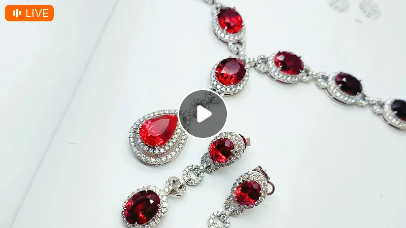 Lab gemstone Jewelry Factory Show Product Show Stream 2023 - Alibaba.com