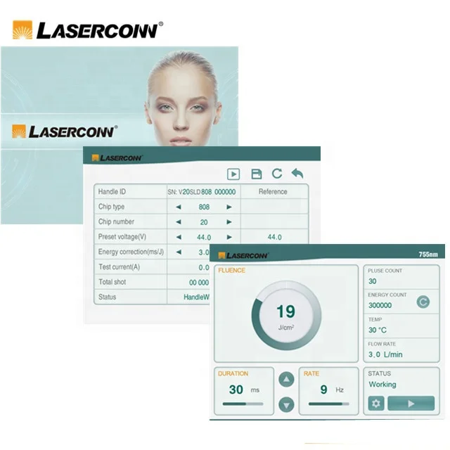 New Design Alexandrite Laser Non Contact Skin Laser 755nm Laser Machine ...